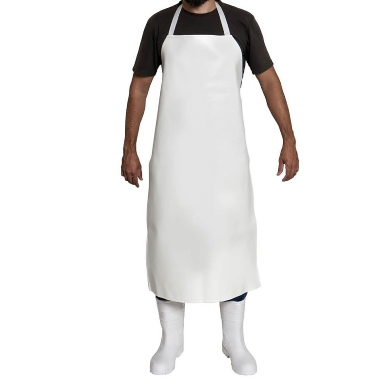 Avental de PVC c/ Forro 1,15 x 0,65 cm Branco | CA37729