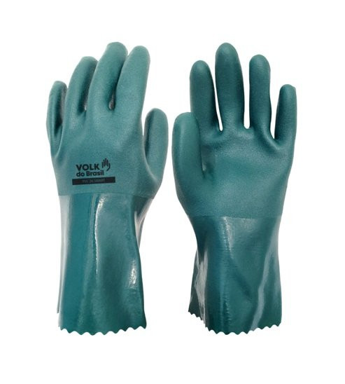Luva de PVC Punho 26 cm Smart Volk (12 Pares) | CA46837